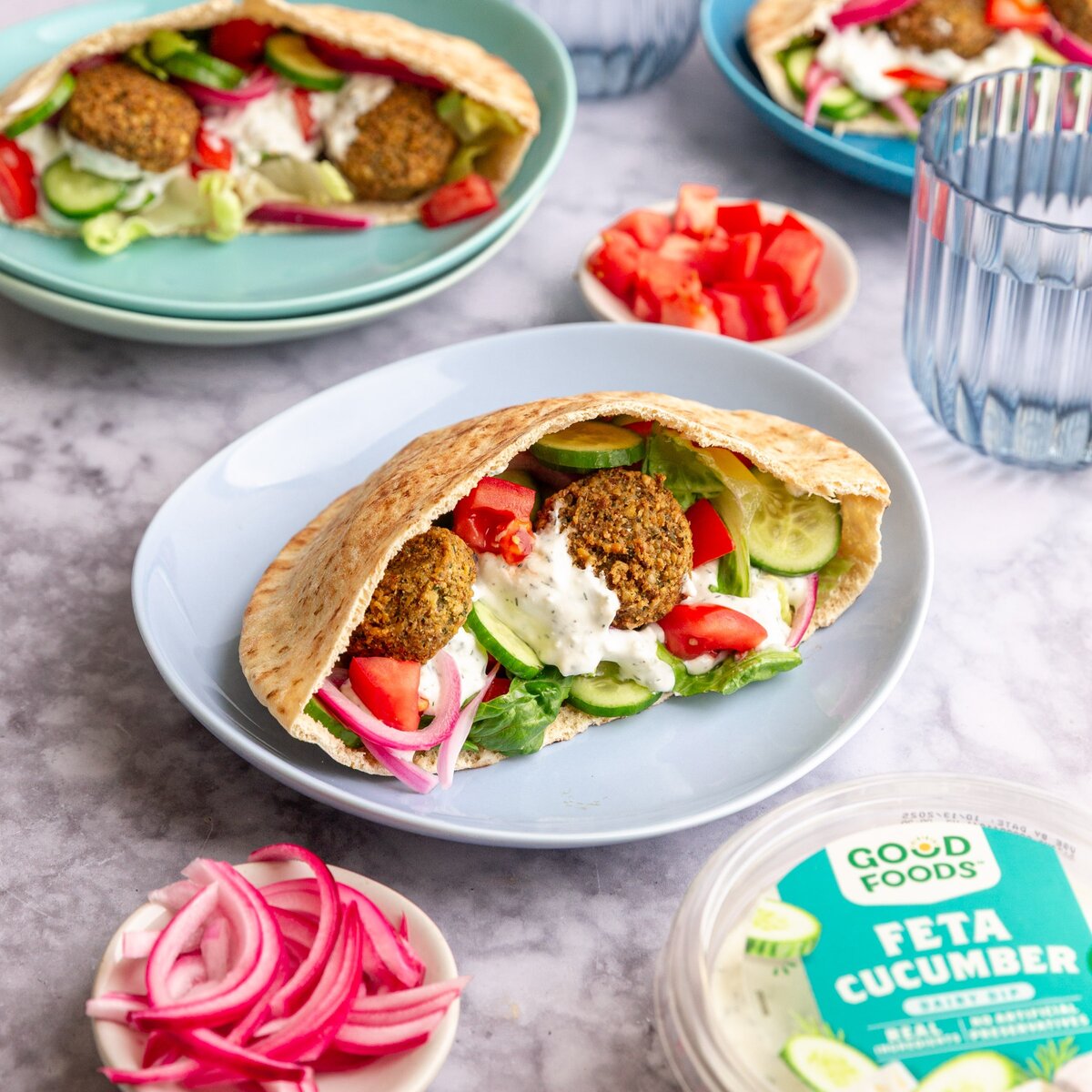 Falafel Pita Pockets - Easy Recipe - Good Foods