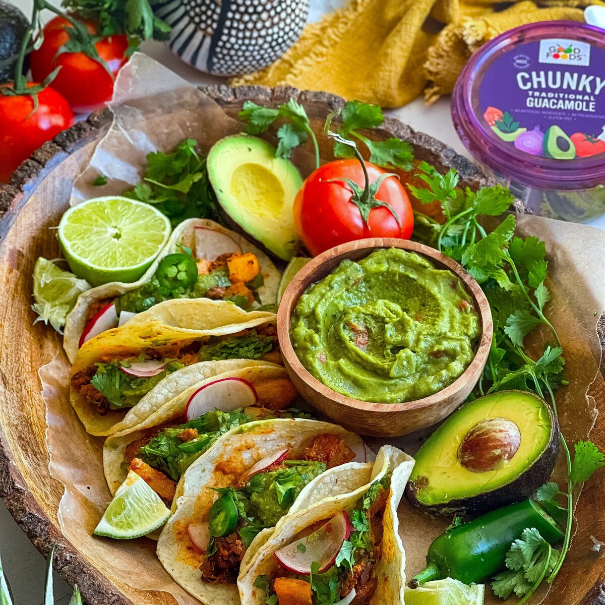 Mushroom Al Pastor Tacos - Good Foods