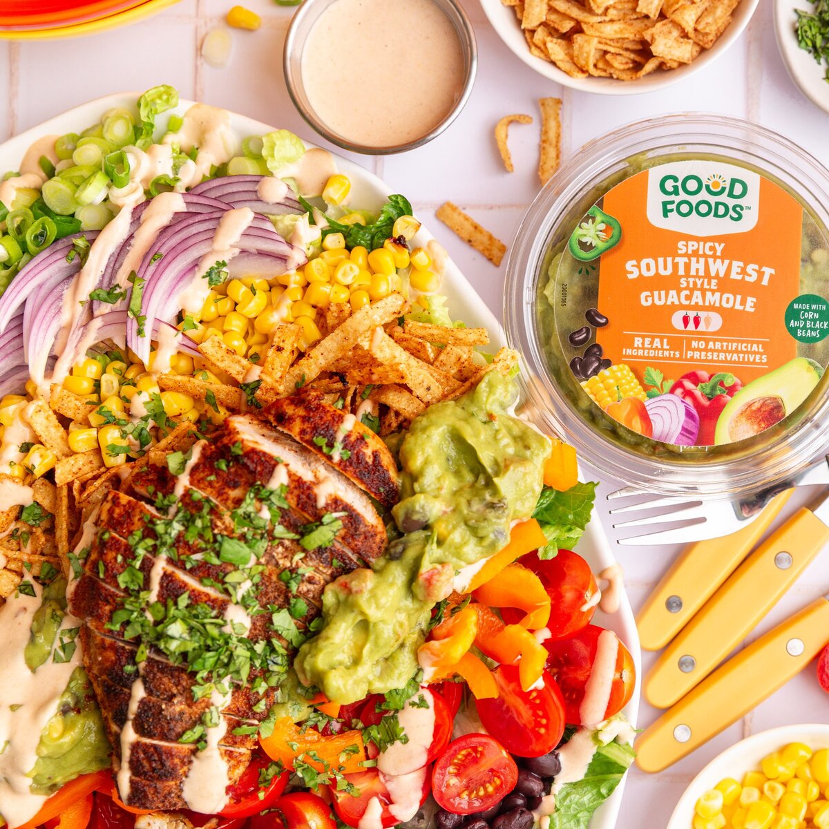 Easy Southwest Salad Recipe - Good Foods