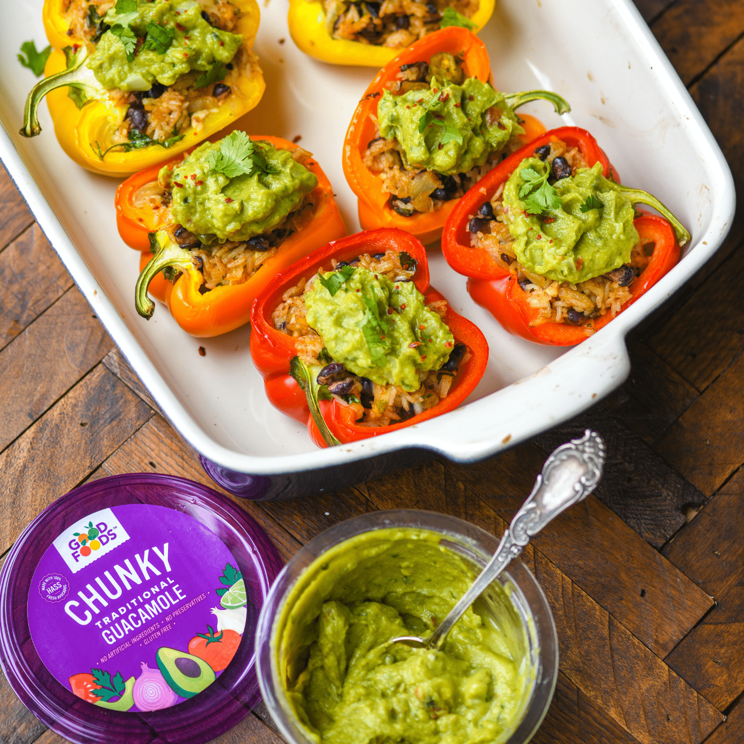 Black Bean Stuffed Peppers Recipe - Good Foods